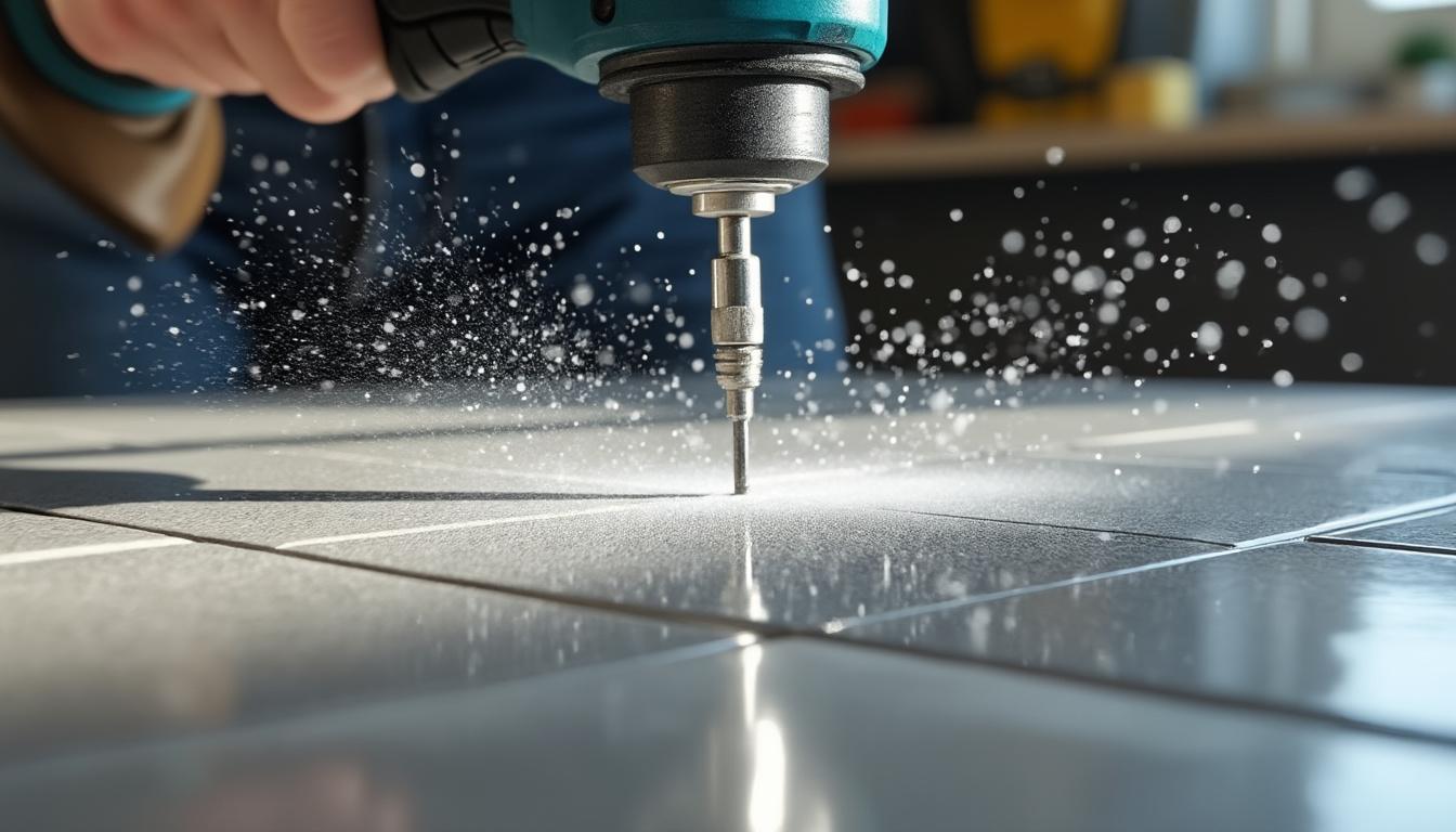 Comment percer du carrelage sans l’abîmer